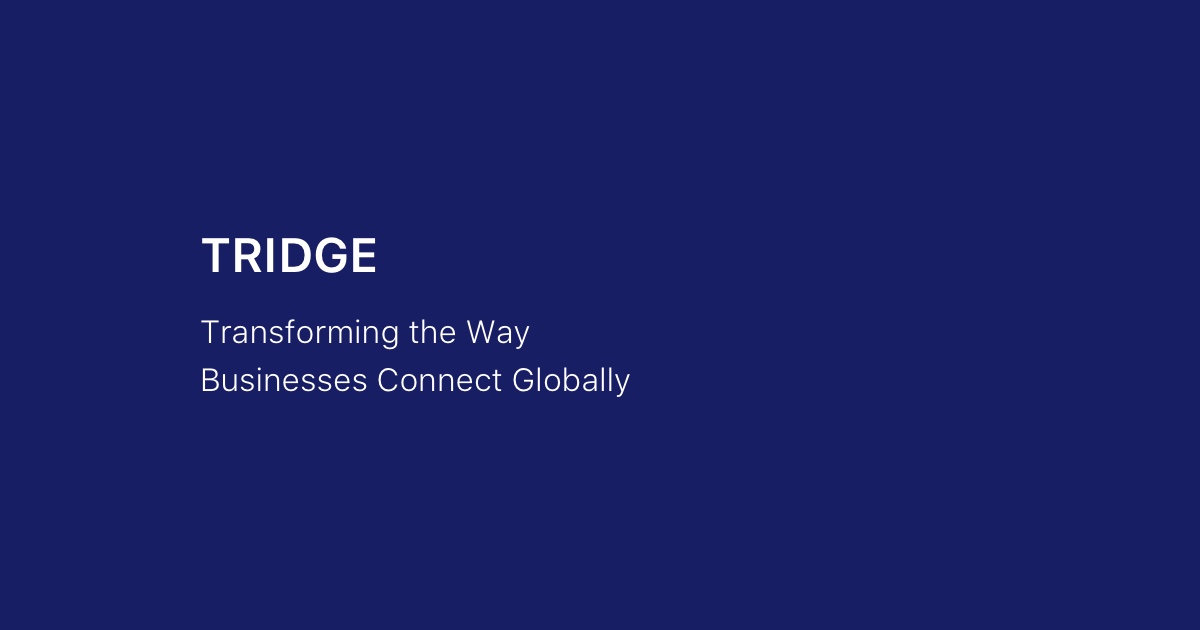 Tridge - Trust-based Global B2B Trade Community